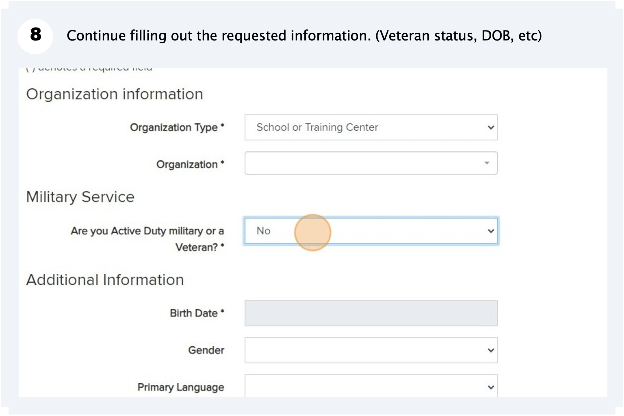 How to Create an NHA Candidate Account
